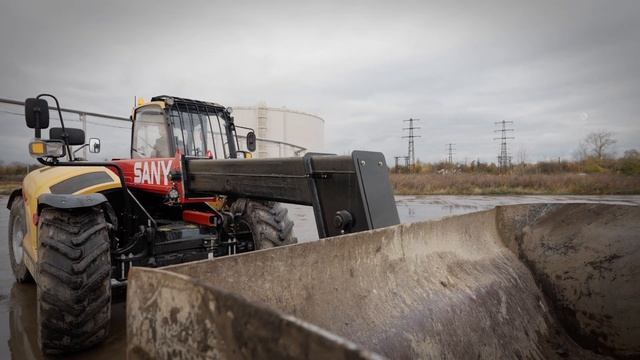 SANY STH742 телескопический погрузчик от ГК ПСК