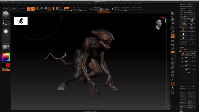 29. Creating UVs in ZBrush (1)