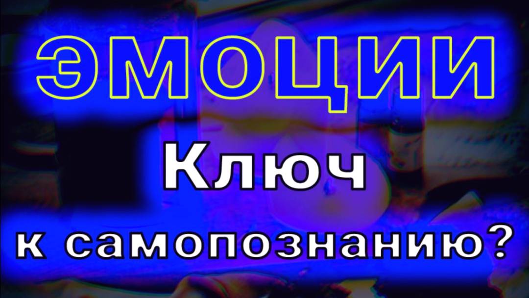 Эмоции - ключ к самопознанию?