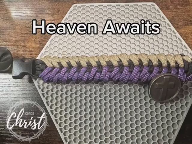 Paracord Heaven Awaits Bracelet(360P)
