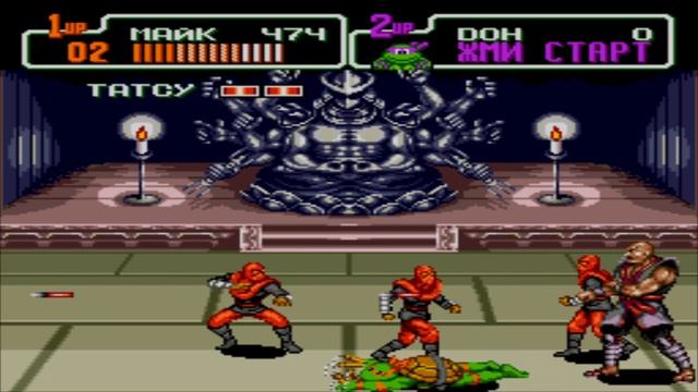 Teenage Mutant Ninja Turtles -The Hyperstone Heist (Sega Mega Drive)