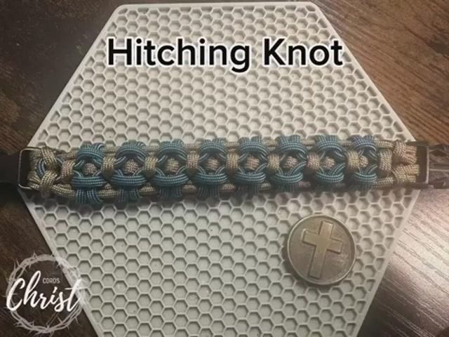 Paracord Hitching Knot Bracelet(360P)