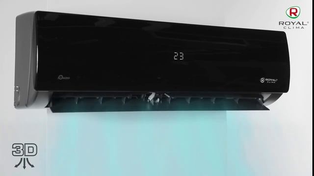 Сплит-системы Royal Clima серии ATTICA NERO – On-Off неинверторные настенные кондиционеры