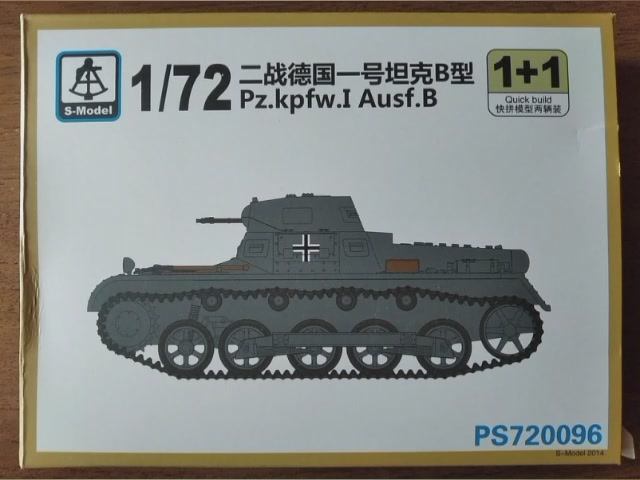 # 94. Pz. Kpfw. I Ausf. B, S-model, 1:72 (обзор коробки)