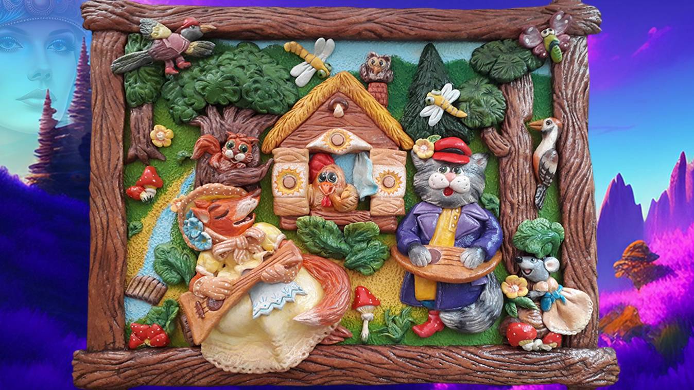 Кот дрозд и петух 2015