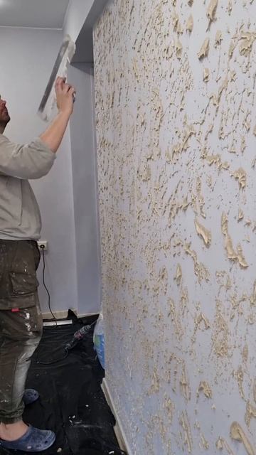 декоративная штукатурка своими руками часть 1