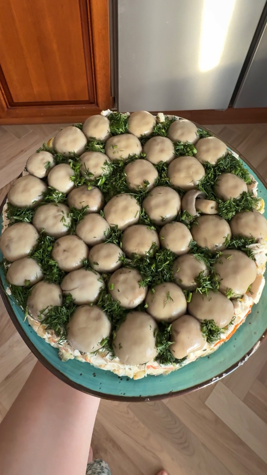 Салат «Грибная поляна»