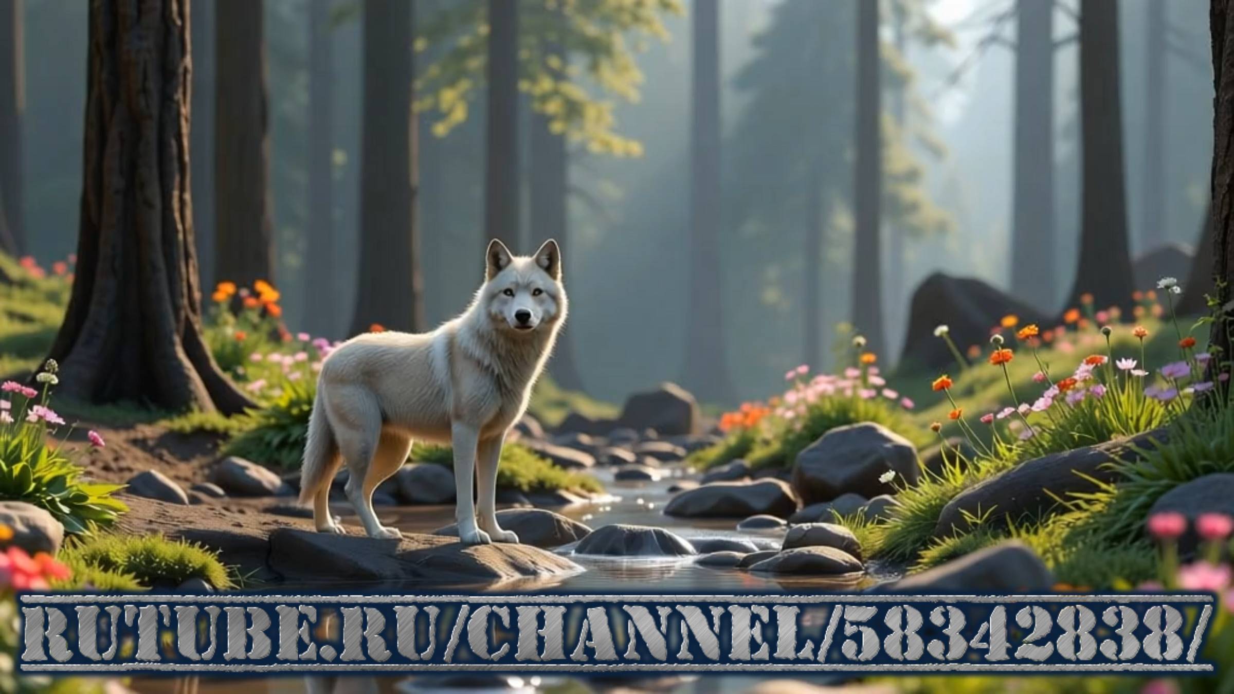 Волк и засохший родник - сказка про волка