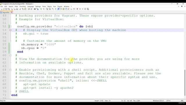 002 Vagrant Sync Directories