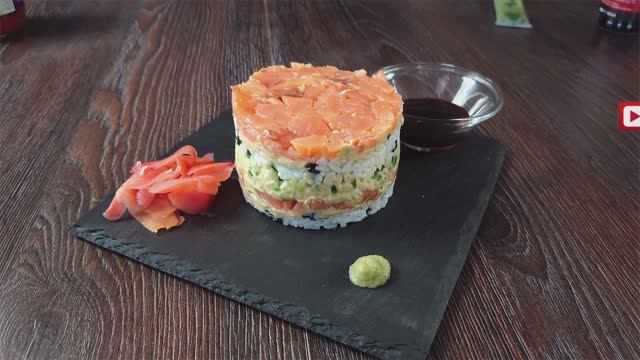 Салат Ленивые суши — вкус Японии за 5 минут 🍣🥢