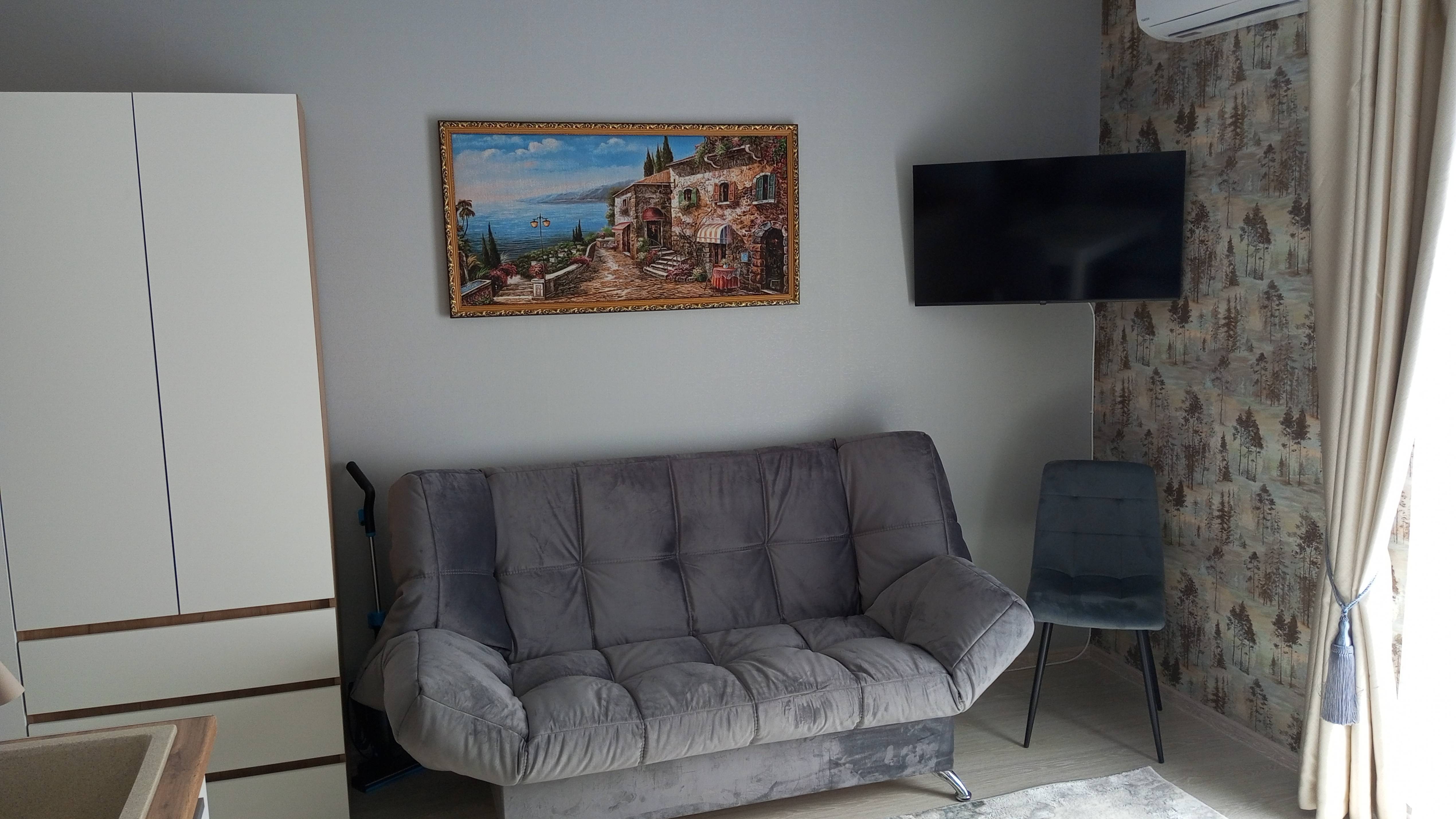 Апартаменты 20 Итальянская деревня в Крыму, комплекс Мое Лето, Черноморское. Семейный отдых в Крыму