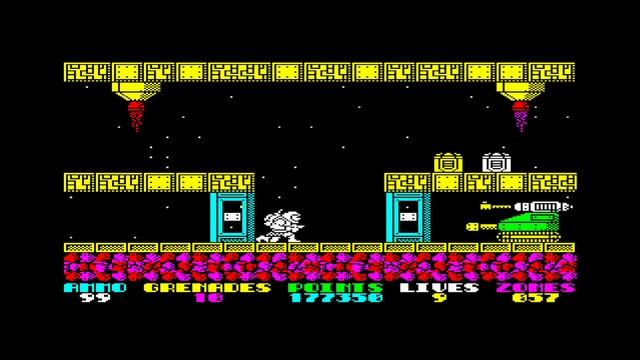 🕹 Exolon (Вектор-06Ц) – Классика аркадного шутера на советском компьютере 🖥️🚀