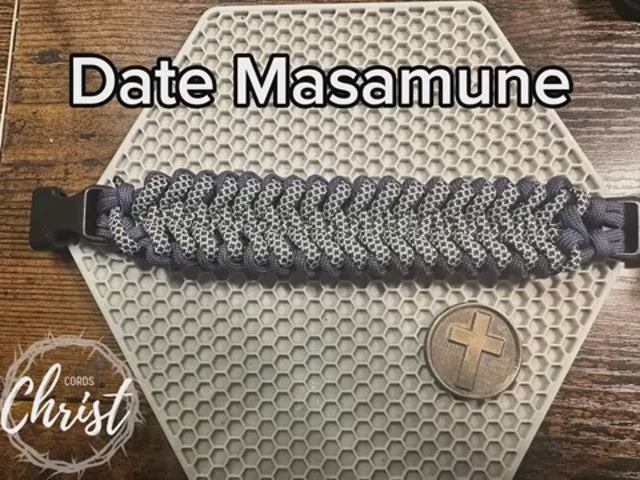 Paracord Date Masamune Bracelet(360P)
