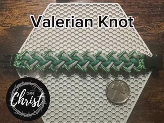 Paracord Valerian Knot Bracelet(360P)