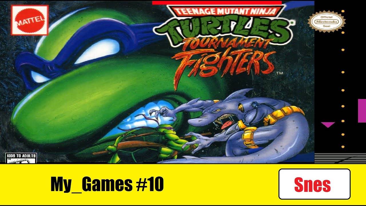 My Games 10 Teenage mutant ninja turtles Tournament fighters