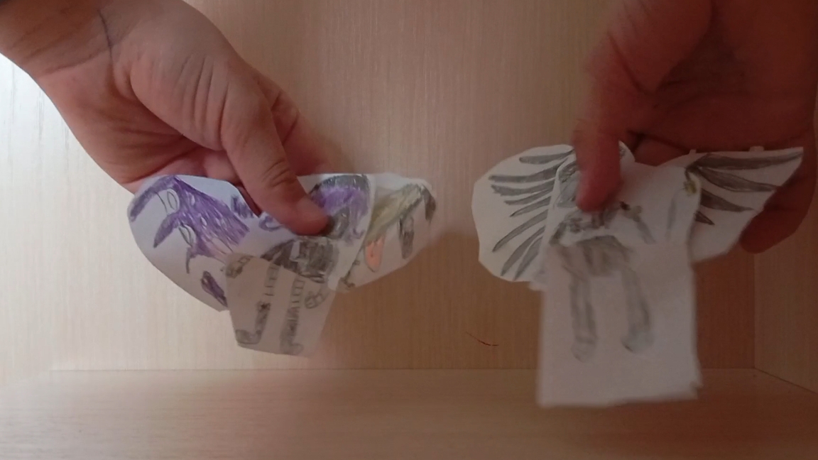 Как сделать героев из Murder drones из бумаги? Сейчас покажу!