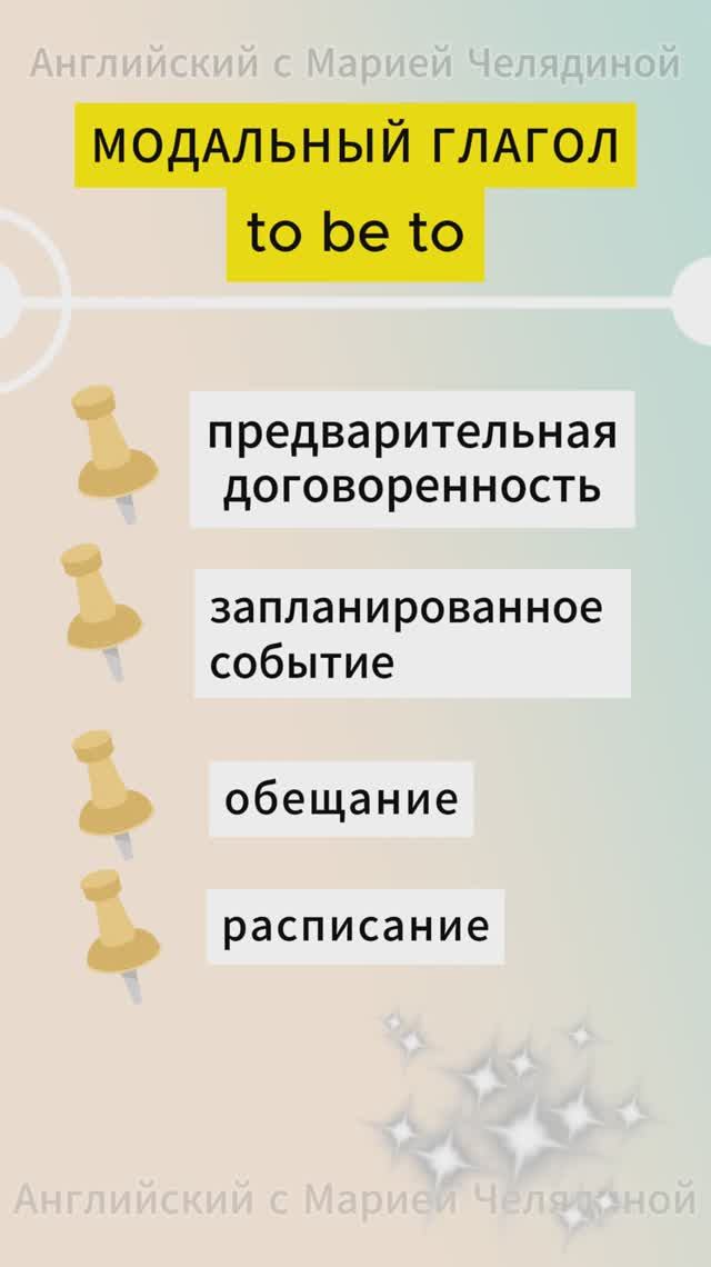 Modal verb To be to. Future Simple. #futuresimple #tobeto #английскийсМариейЧелядиной