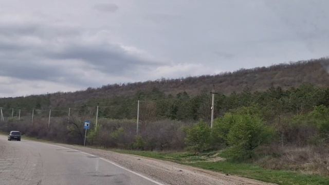 ДОРОГА.Верхнебаканский - Натухаевская.1 апреля.ВЕСНА!