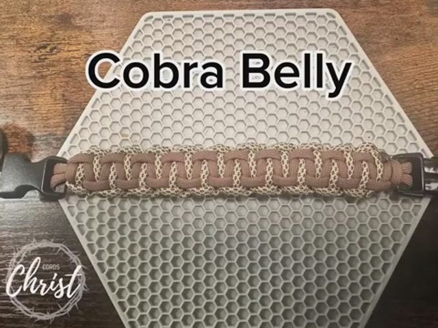 Paracord Cobra Belly Bracelet(360P)