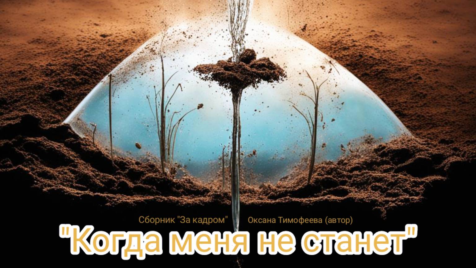 Песня "КОГДА МЕНЯ НЕ СТАНЕТ" (автор Оксана Тимофеева)