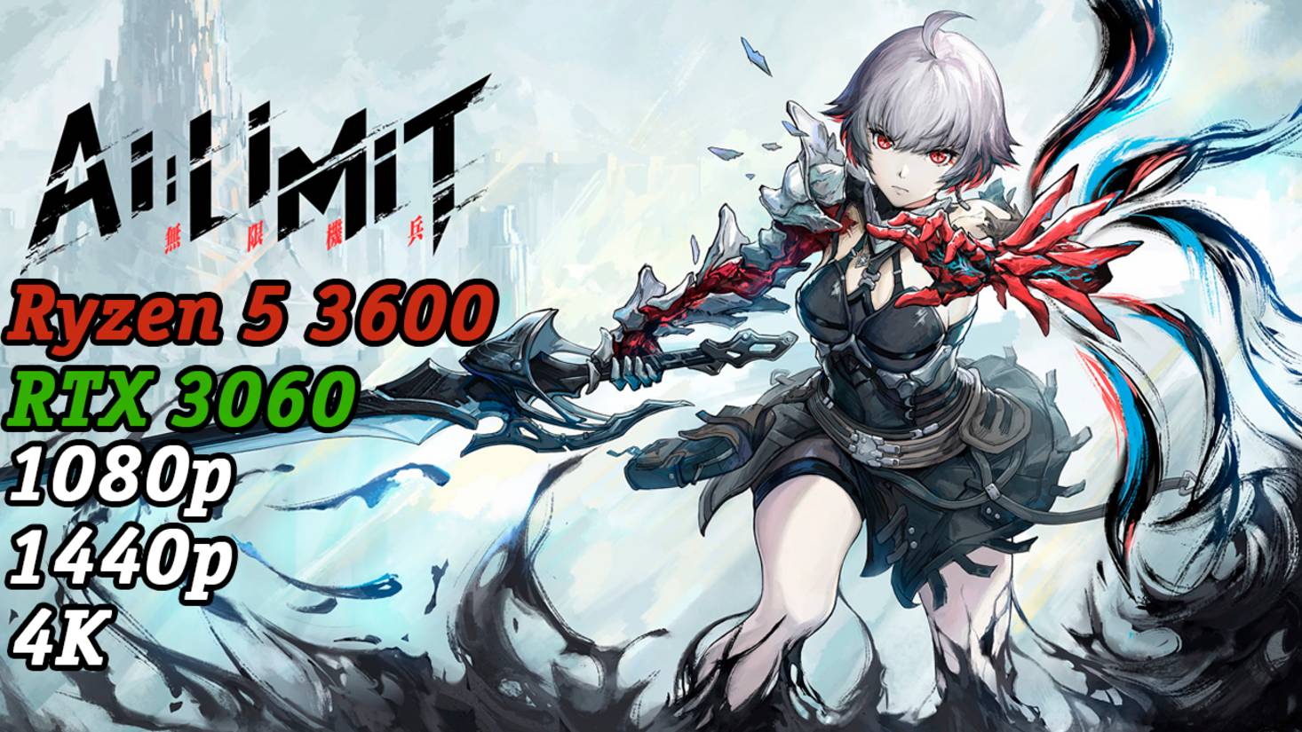 AI Limit | Тест сборки Ryzen 5 3600 + RTX 3060 | 1080p, 1440p, 4K