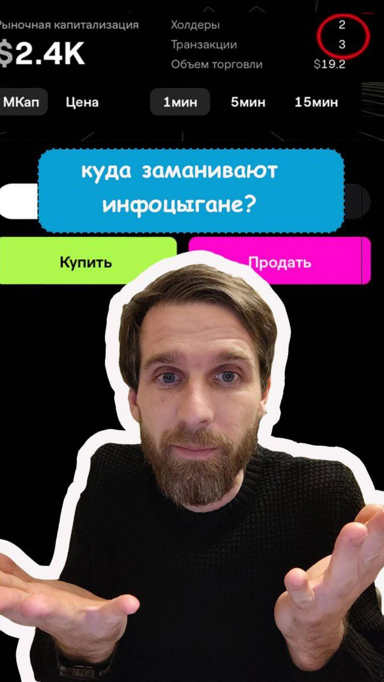 Как на вас зарабатывают инфоцыгане? #крипта #деньги #скам