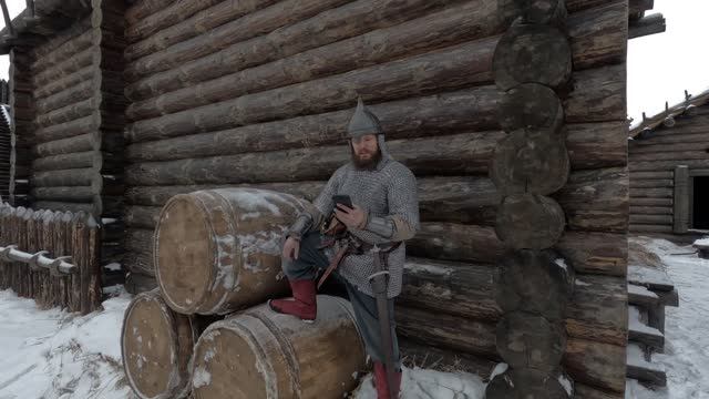 Прочтение авторского стиха - "Козельск" на съёмочной площадке фильма "Злой Город".