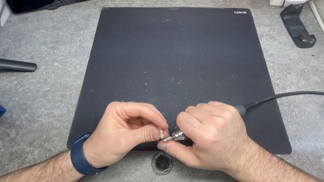 Обработка мостовидной конструкции из PMMA