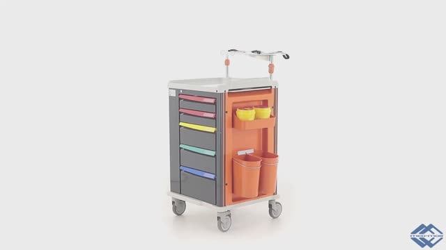 Тележка медицинская Med-Mos РЕТ02 (ТМ-006АН-00)