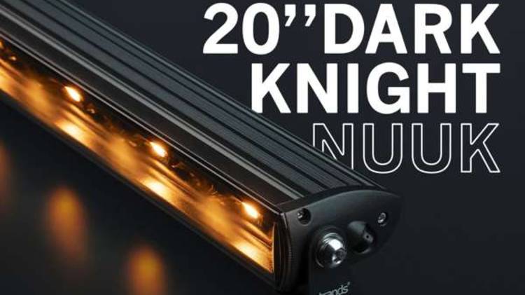 Проверка световой балки STRANDS DARK KNIGHT NUUK 20″