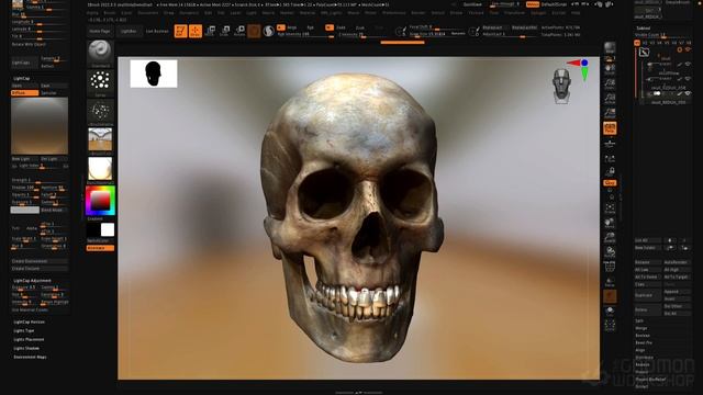 33. Materials & Rendering in ZBrush - Advanced Level (Lightcaps) (1)