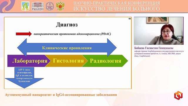 Бабаева Гюлюстан Гамидкызы Аутоиммунный панкреатит и IgG4-ассоциированные заболевания