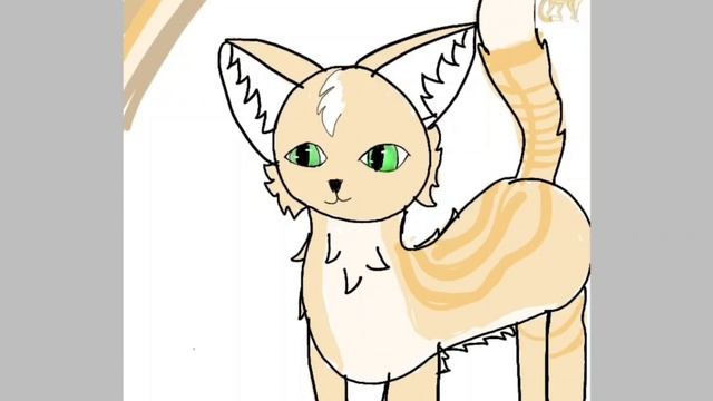 Арт на конкурс Рыжой рыси кв или просто рыся*(песчаная буря)