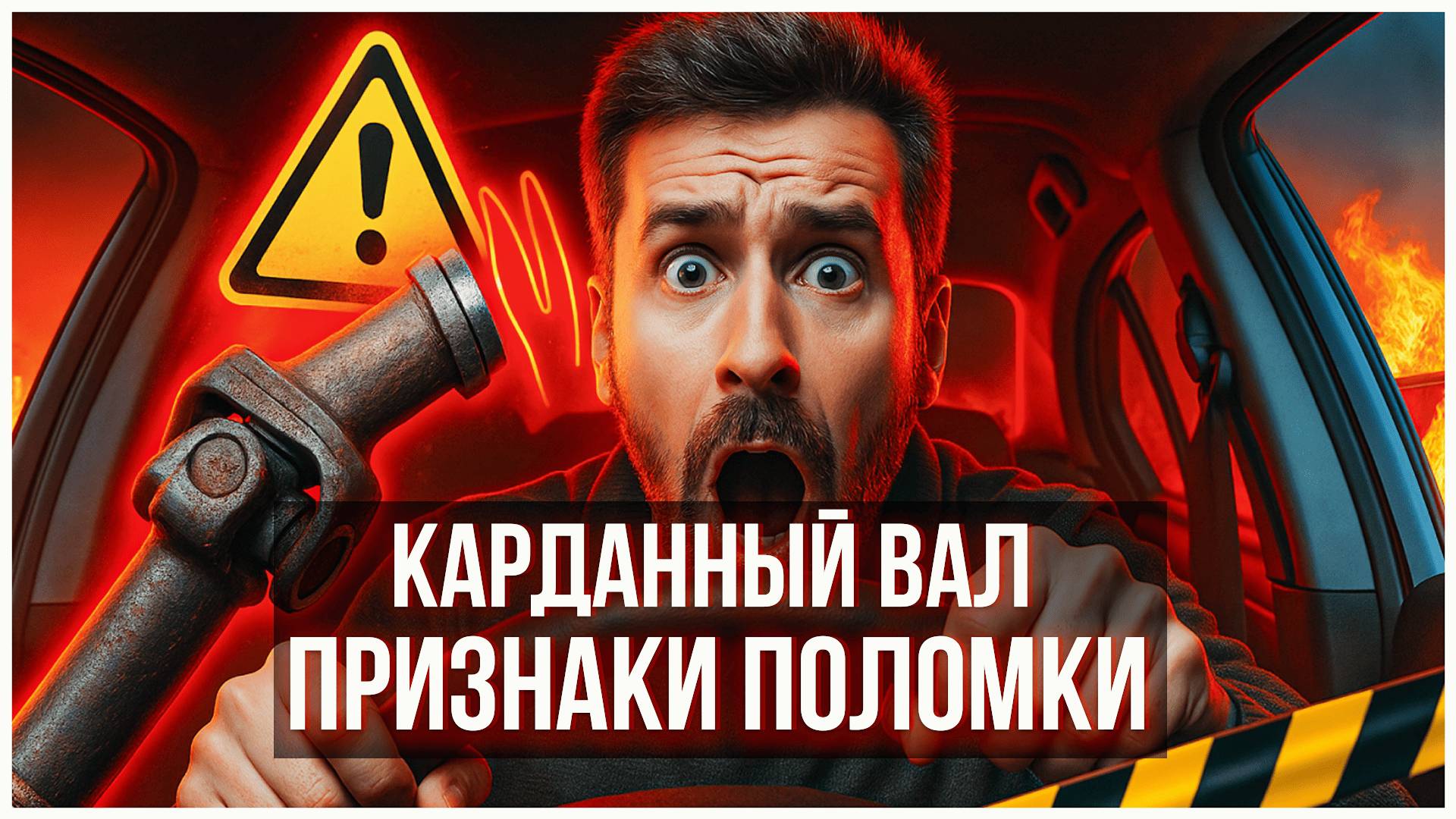 Карданный вал признаки поломки? Как его правильно ремонтировать?