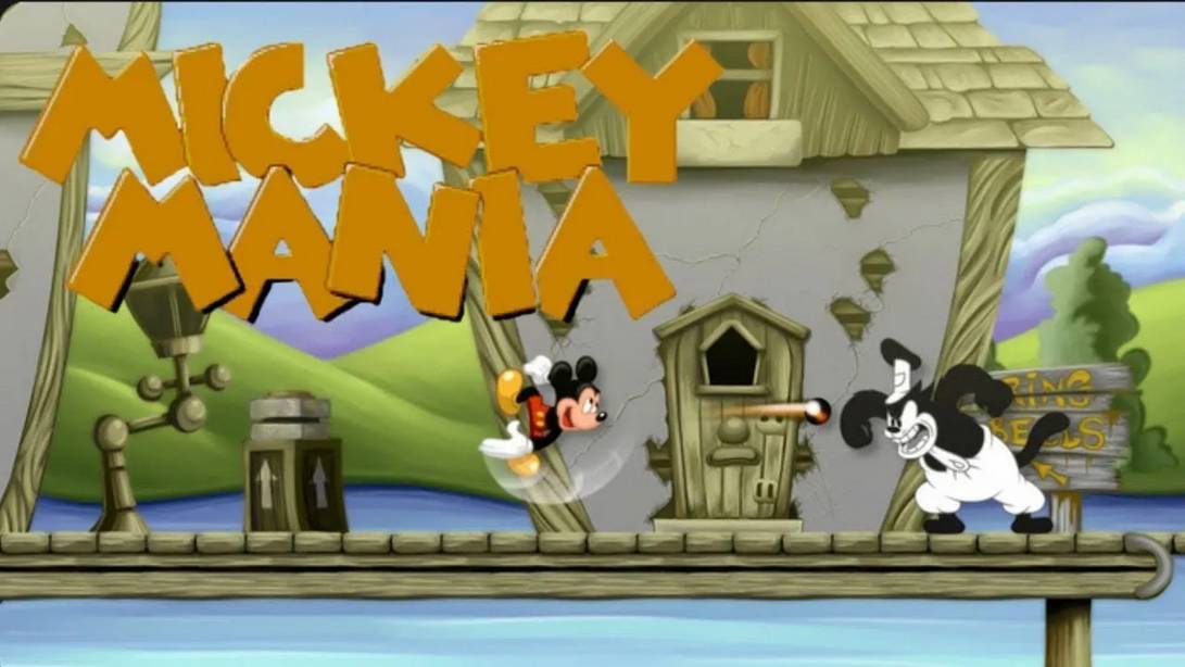 Mickey Mania ● Sega ● Прохождение ч.1 _ Белка и Monster