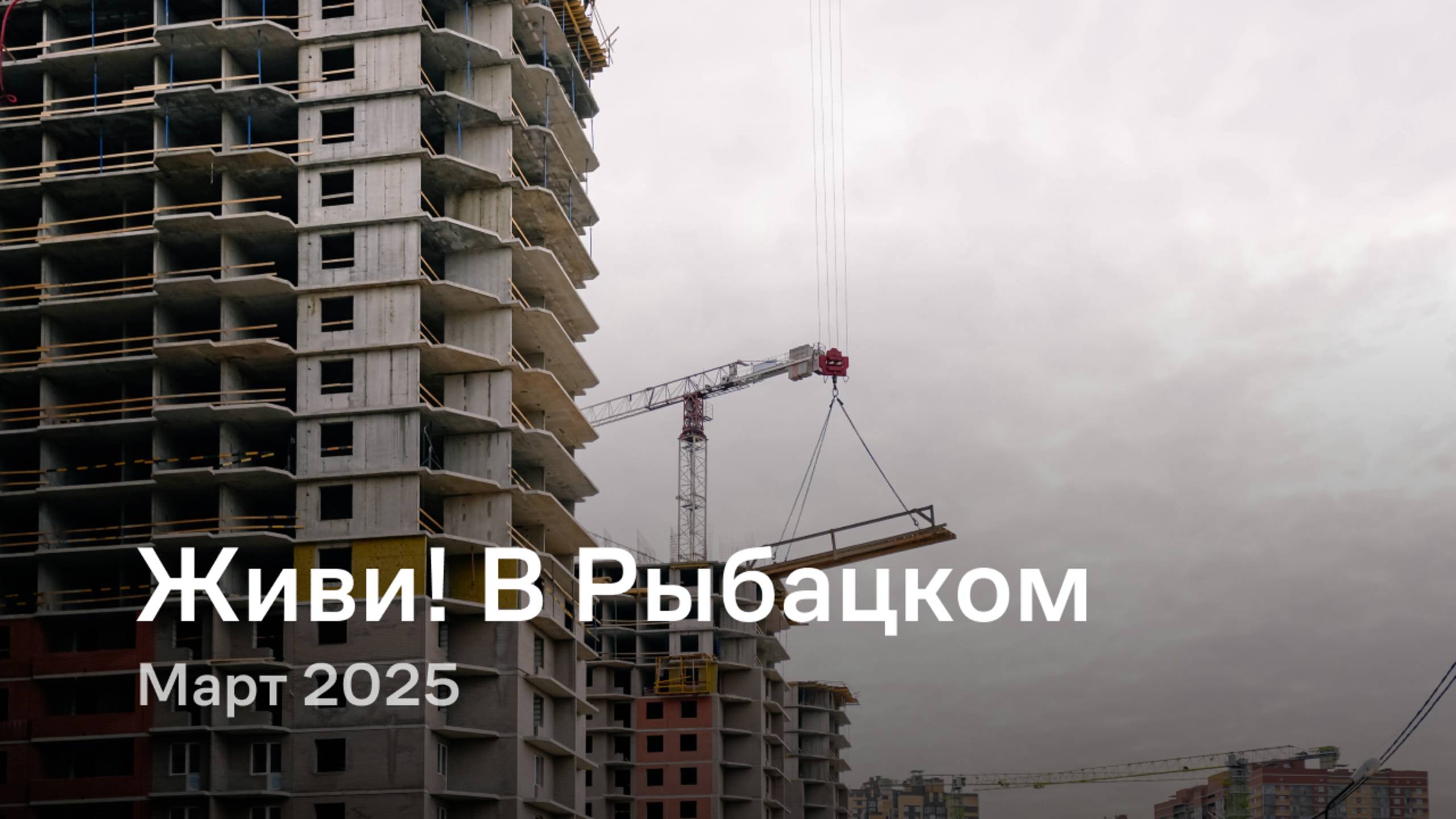 «Живи в Рыбацком» / Март 2025