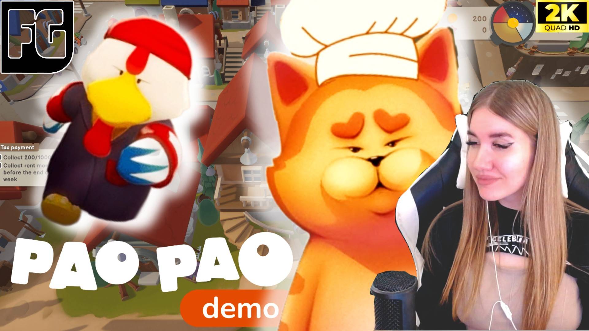 PAO PAO DEMO / МИЛЕЙШИЙ СИМУЛЯТОР / Прохождение на русском