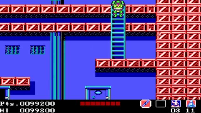 Teenage Mutant Ninja Turtles (DOS, 1989)