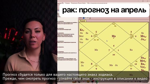 РАК Прогноз на апрель