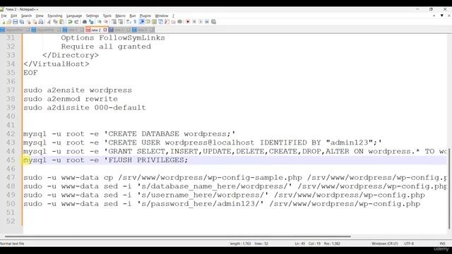 007 Automate Wordpress Setup