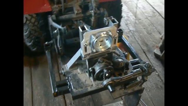 Реконструкция картофелекопалки "Утиный хвост" и полевые испытания.