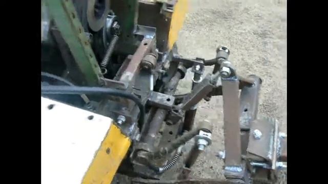 Самодельный минитрактор Малыш после реконструкции