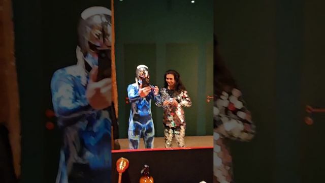 LaserMan в кузове пикапа.mp4