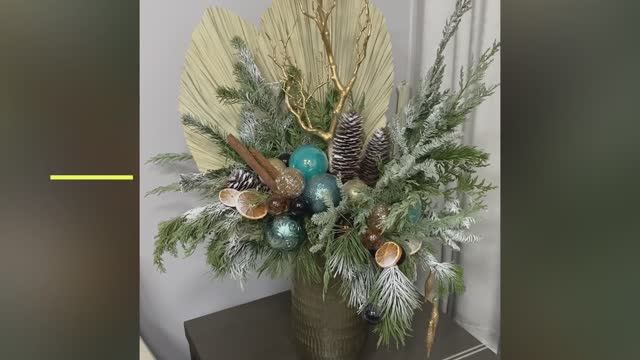 Новогоднее оформление офиса