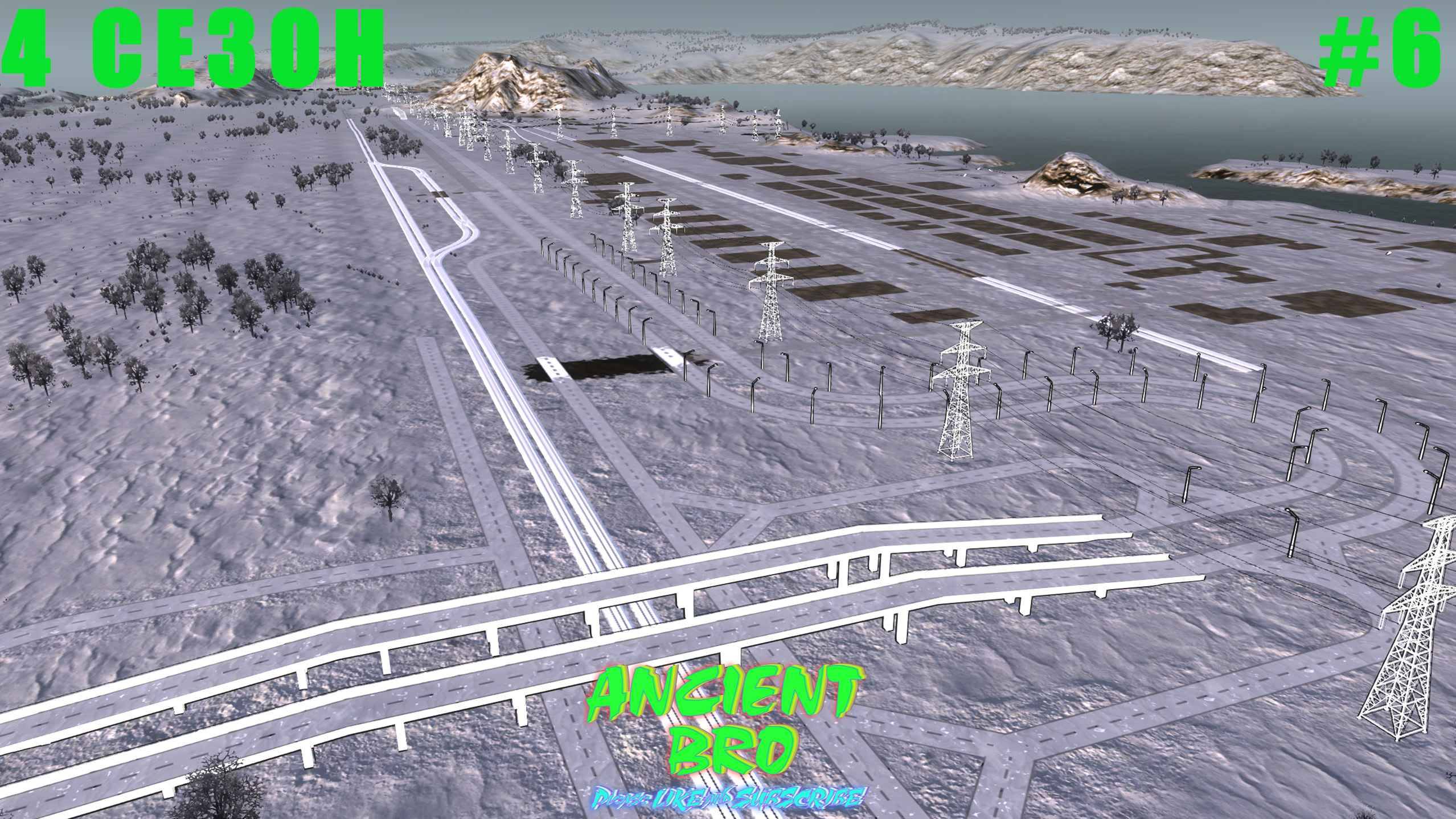 #6 2ой городок Workers & Resources: Soviet Republic #DLC #Biomes #WRSR #WorldMap