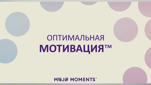 Юлия Левина. Фрагмент тренинга Оптимальная мотивация 2025