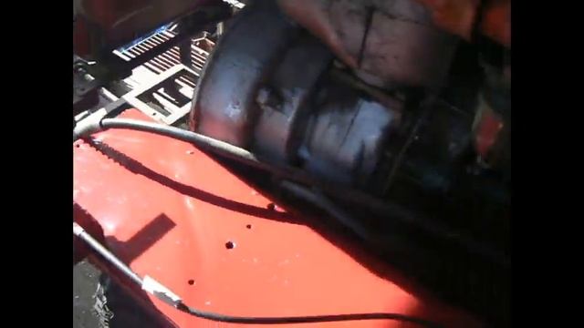 Мотоблок "Луч" в качестве фрезы на навеске минитрактора