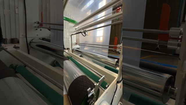 Пленочный экструдер SD/B-75-1600 (обзорное видео №4 от Завода-изготовителя)