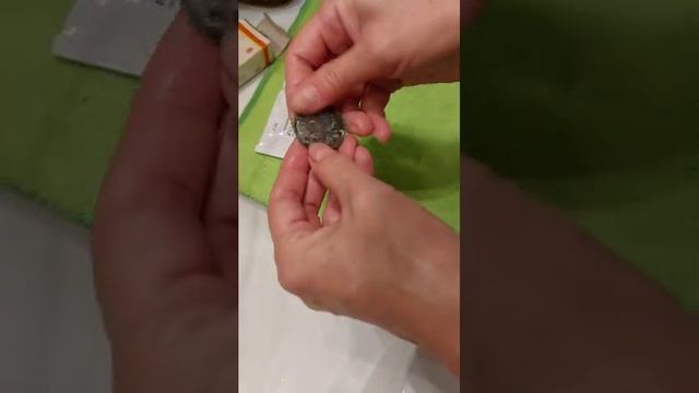 Чистка медных монет электролизом и патинирование