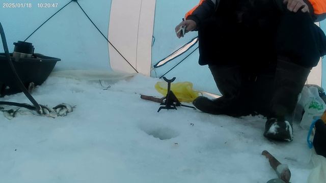 Рыбалка на реке Порос приток Оби.